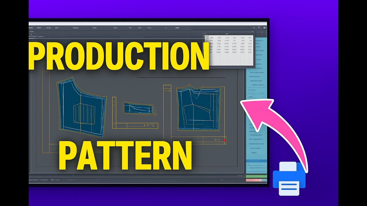 How to Prepare All Size Pattern for Production in Lectra | Marker ...