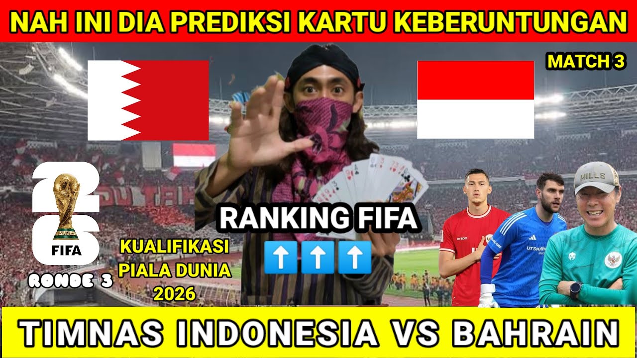YES‼️⬆️⬆️⬆️ RANKING FIFA TIMNAS INDONESIA VS BAHRAIN - Kualifikasi ...