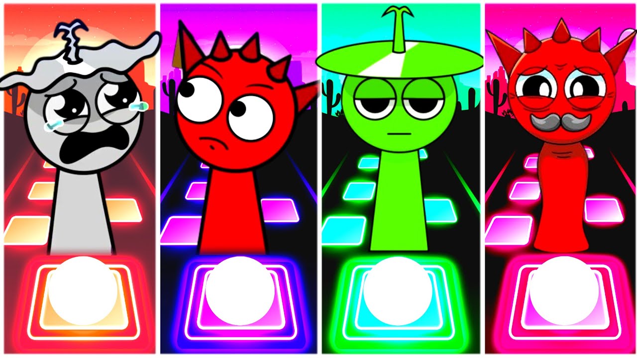 Incredibox Sprunki NEW SYMBIOSIS – ALL SPRUNKI PHASES 1-8 | Sprunki l ...