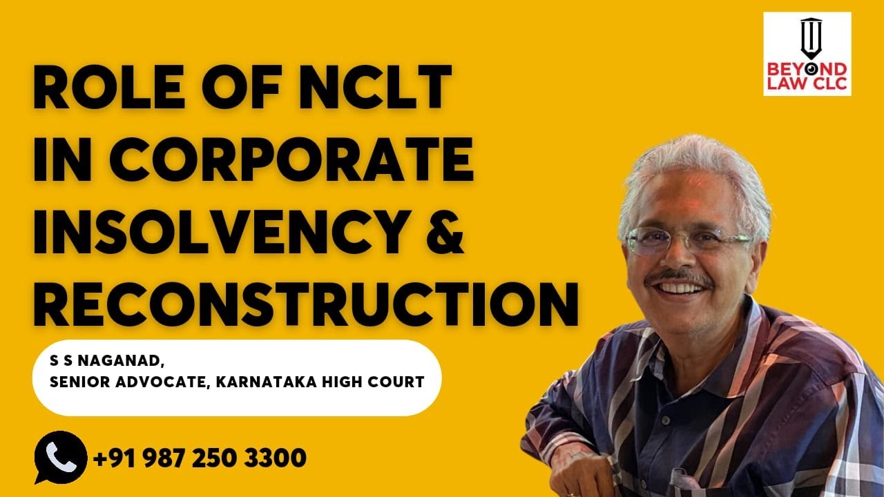 Topic Role Of NCLT In Corporate Insolvency And Reconstruction SS topic-role-of-nclt-in-corporate-insolvency-and-reconstruction-ss