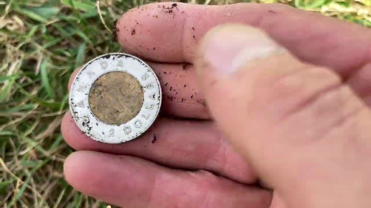 The Canadian Dirt Digger. Coin Spill Found - YouTube