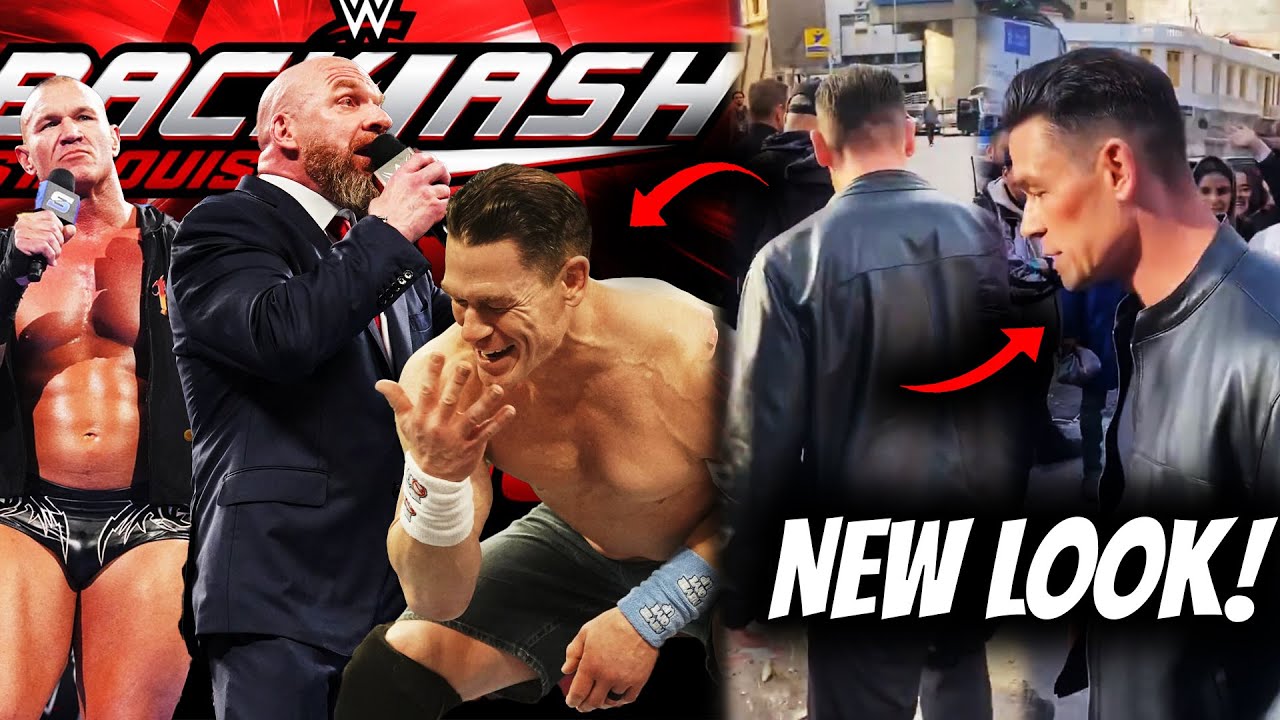MASSIVE! Big Names Announced For WWE BACKLASH 2025! John Cena LOOK ...