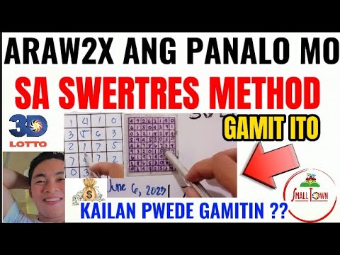 kailan pwede gamitin or pumasok sa swertres angle guide na binigay ko ...
