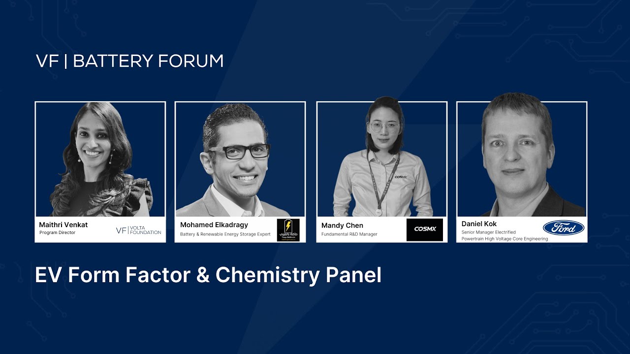 Battery Forum: EV Cell Form Factor & Chemistry Panel - YouTube