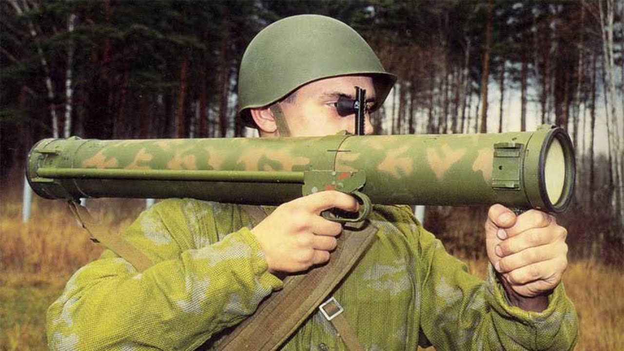 Shmel & Shmel M Man Portable Rocket Flamethrowers - YouTube