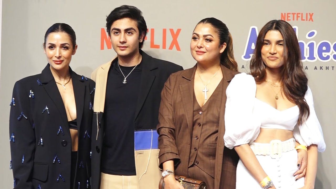 Malaika Arora, Amrita Arora, Arhaan Khan & Alizeh Agnihotri At The ...
