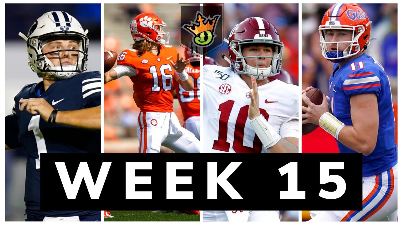 College Football Point Spreads For Today
