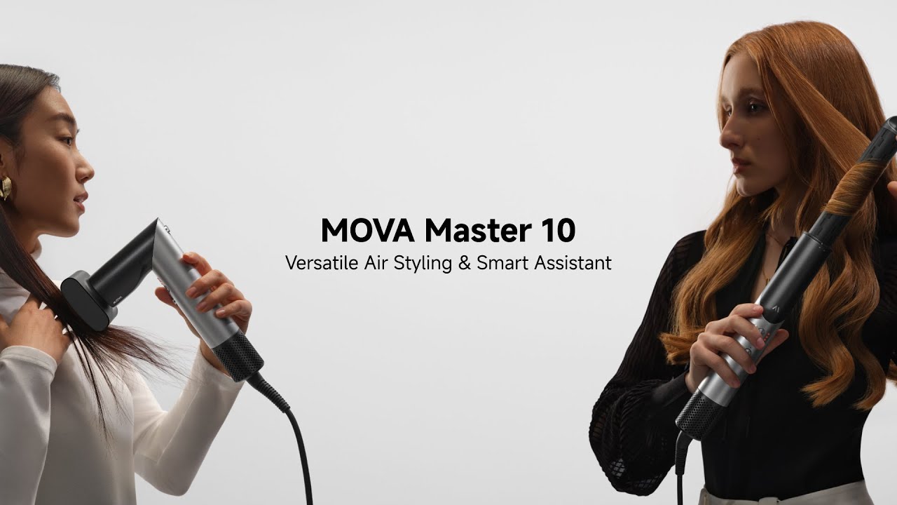 MOVA Master 10 — Versatile Air Styling & Smart Assistant - YouTube