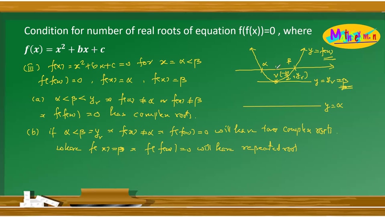 Number Of Real Roots Of F f x 0 YouTube Number Of Real Roots Of F f x 0 YouTube