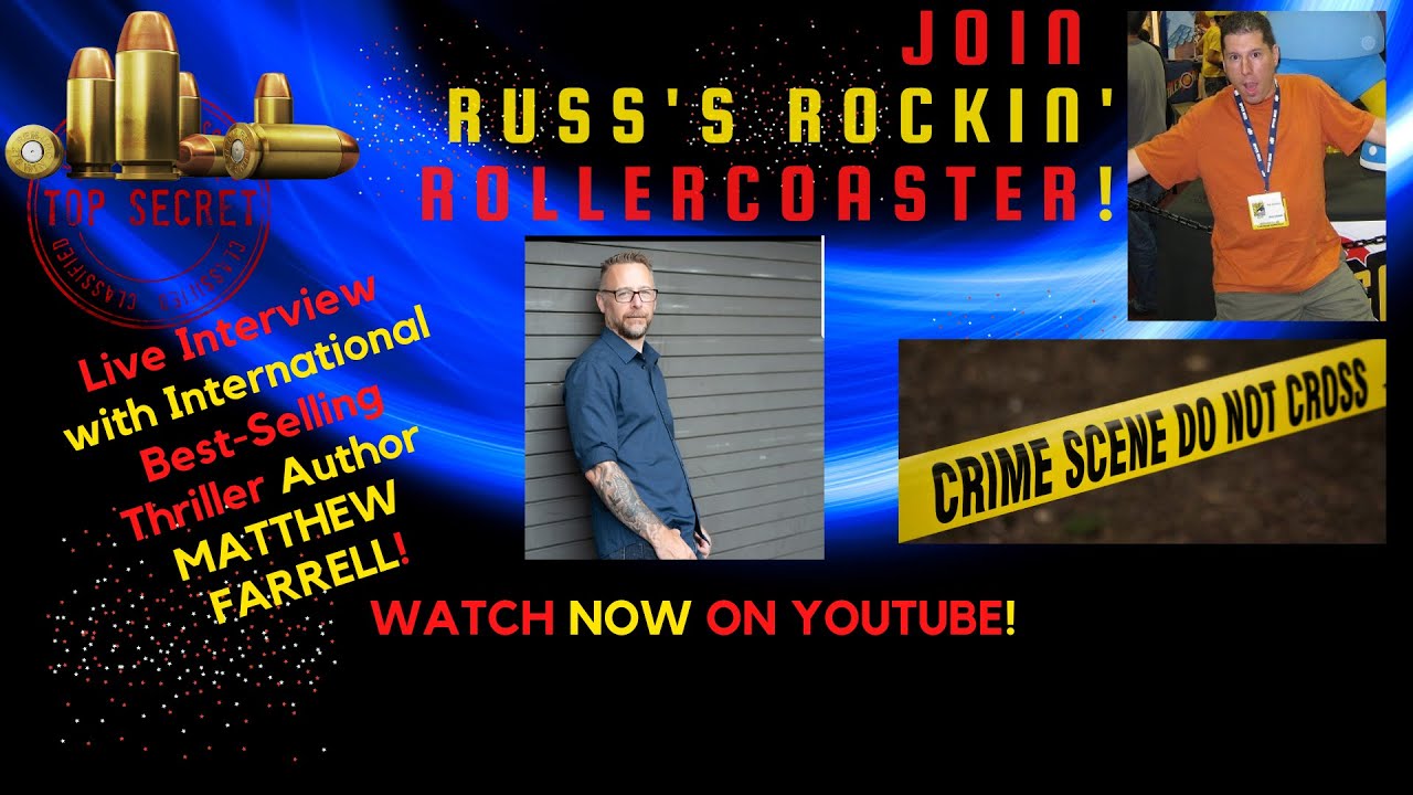 Russ's Rockin' Rollercoaster Ep #117: Interview w Int'l Best-Selling ...