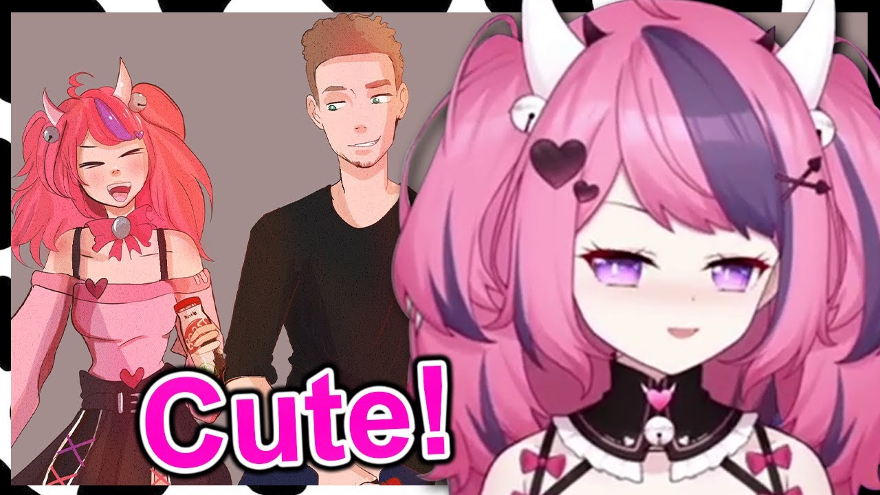 Mousey sees every Fanart of Her and Connor 【Ironmouse】 - YouTube