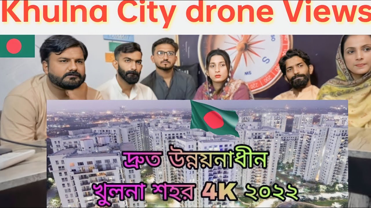 Khulna City 4K 2022 | খুলনা শহর ২০২২ | Khulna City Drone Areal View ...