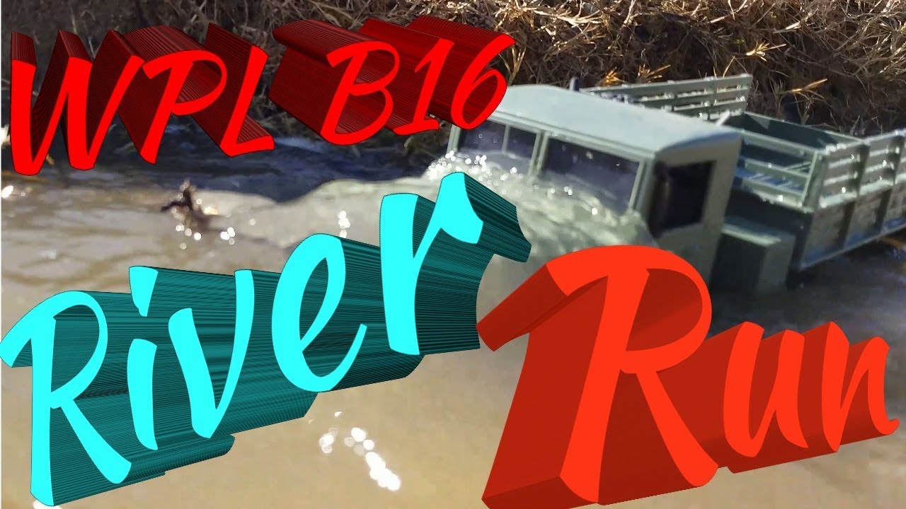 WPL B16 testing. Beautiful location and nice trailing! - YouTube