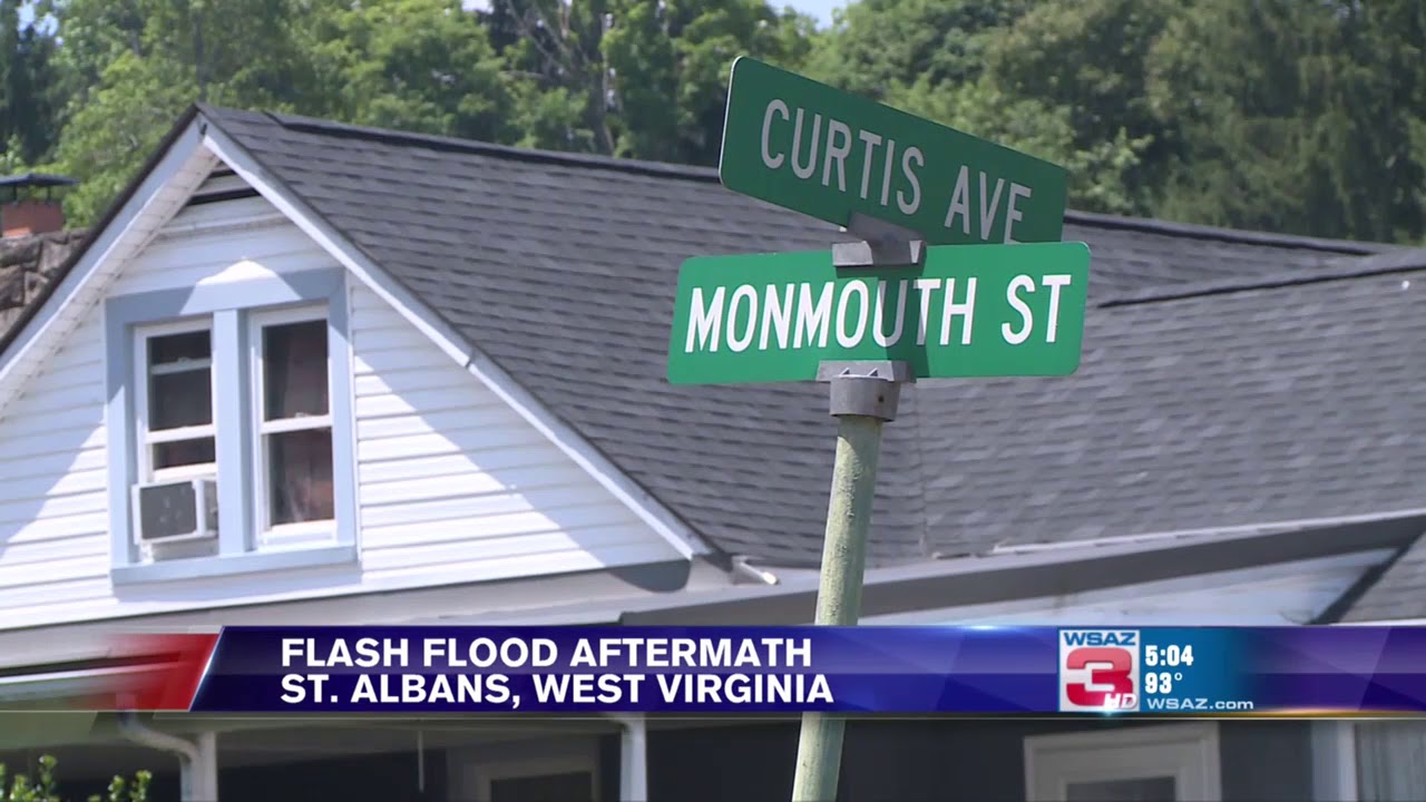 St Albans flash flood cleanup - YouTube