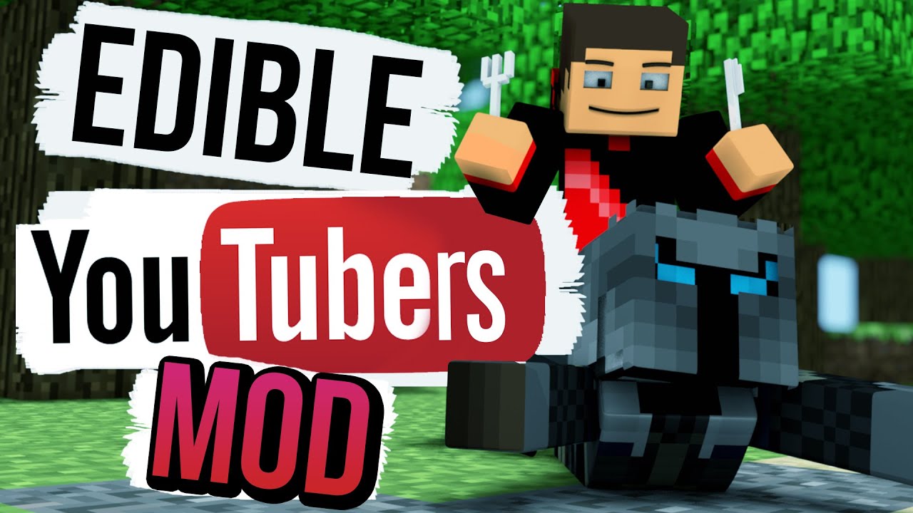 Minecraft: EAT YOUTUBERS MOD (POPULARMMOS, THEDIAMONDMINECART, SSUNDEE ...