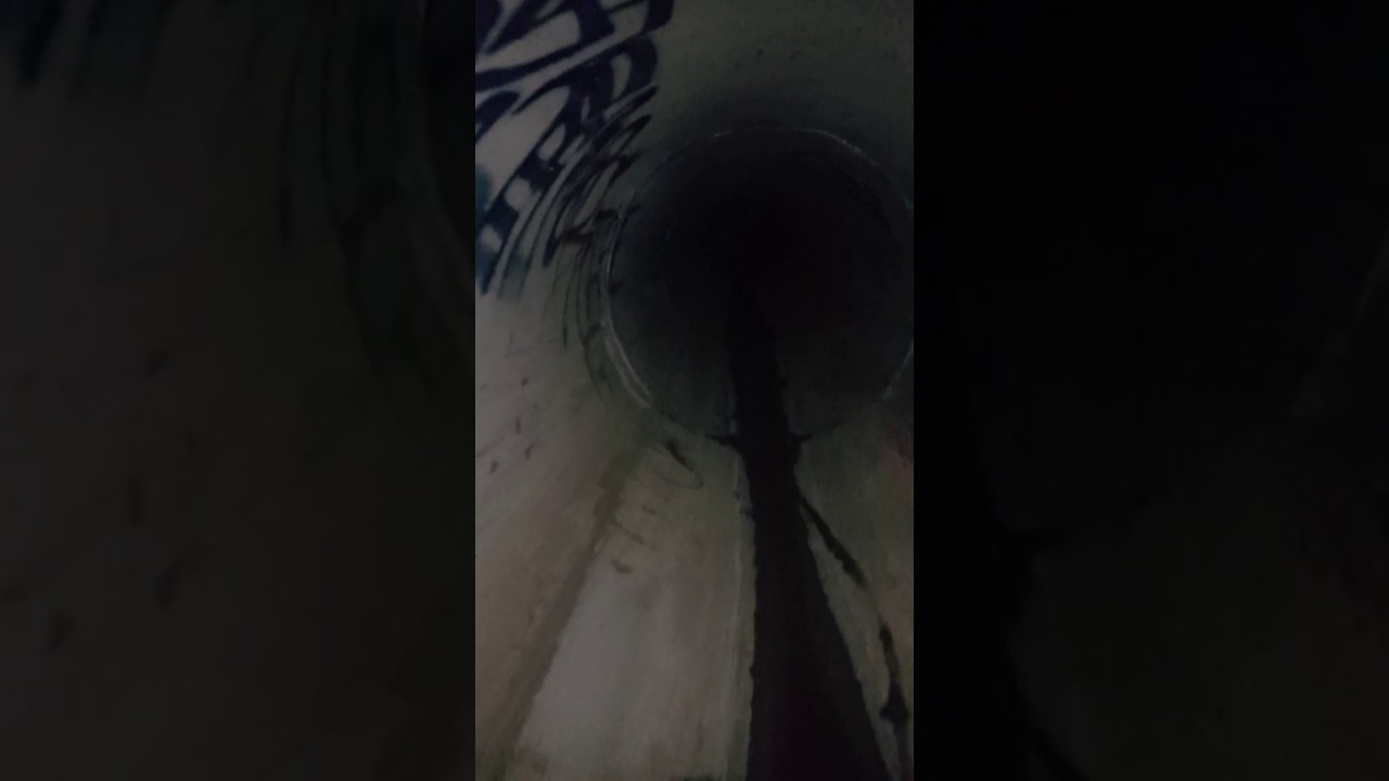 CREATURE CAUGHT ON TAPE IN TUNNEL - YouTube