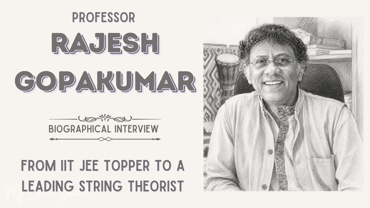 Prof. Rajesh Gopakumar's Inspiring Story | Biographical Interview - YouTube