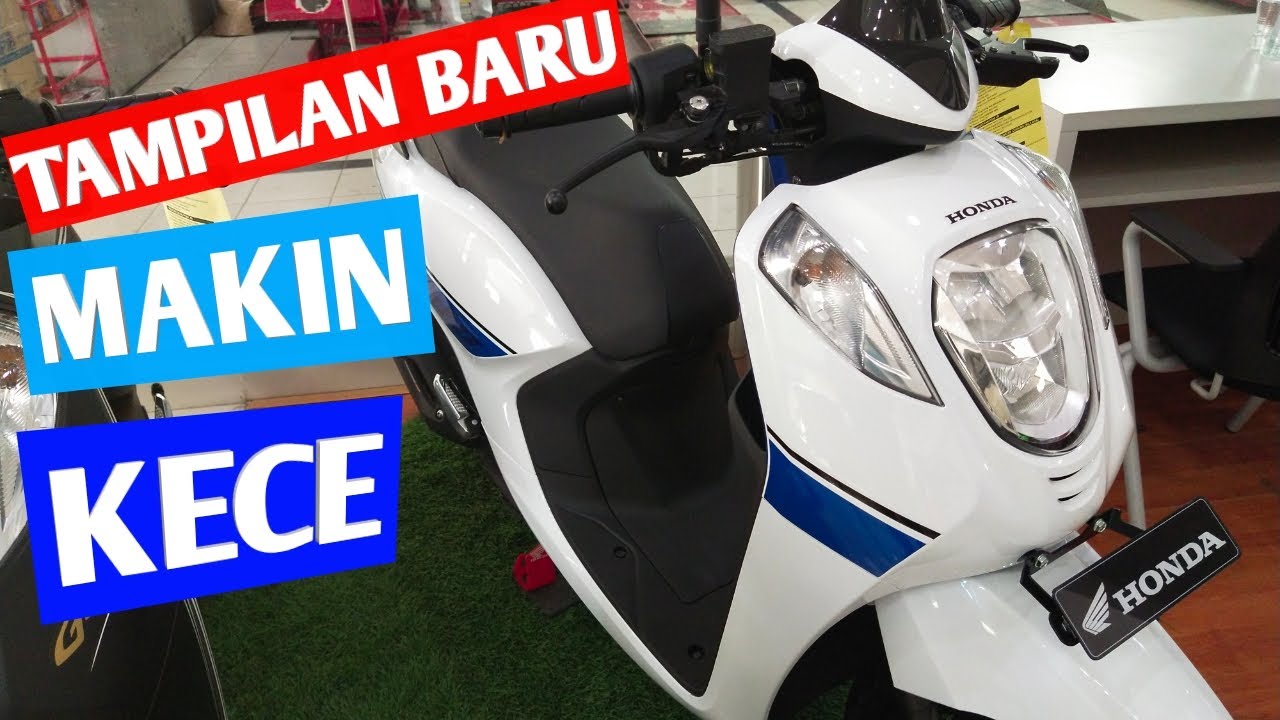 Honda Genio 2020 Putih - YouTube