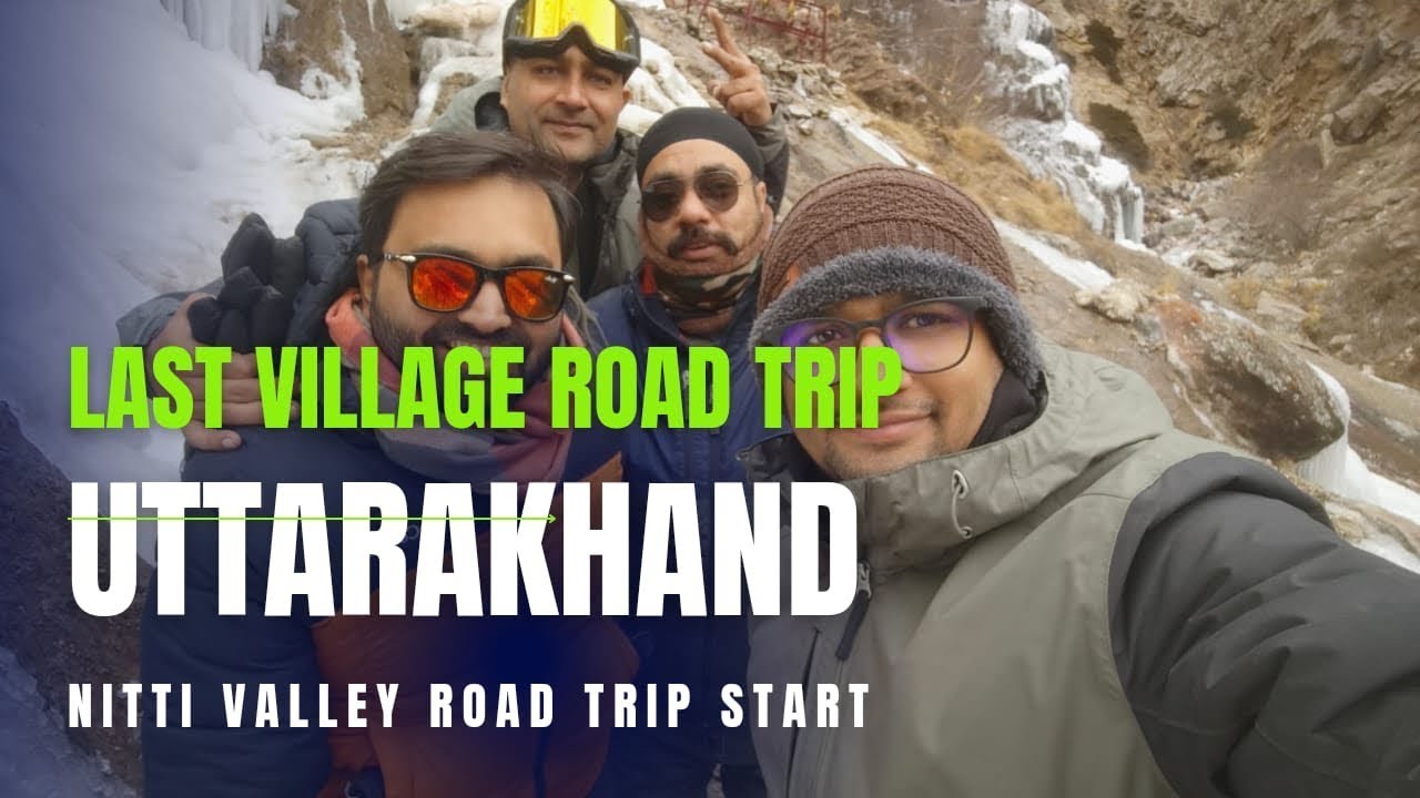 Niti Valley in December Last village road trip Uttarakhand #uttarakhand ...