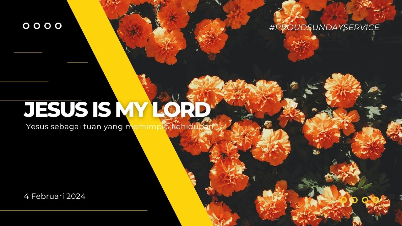 Jesus is My Lord - PROUD SUNDAY SERVICE - YouTube
