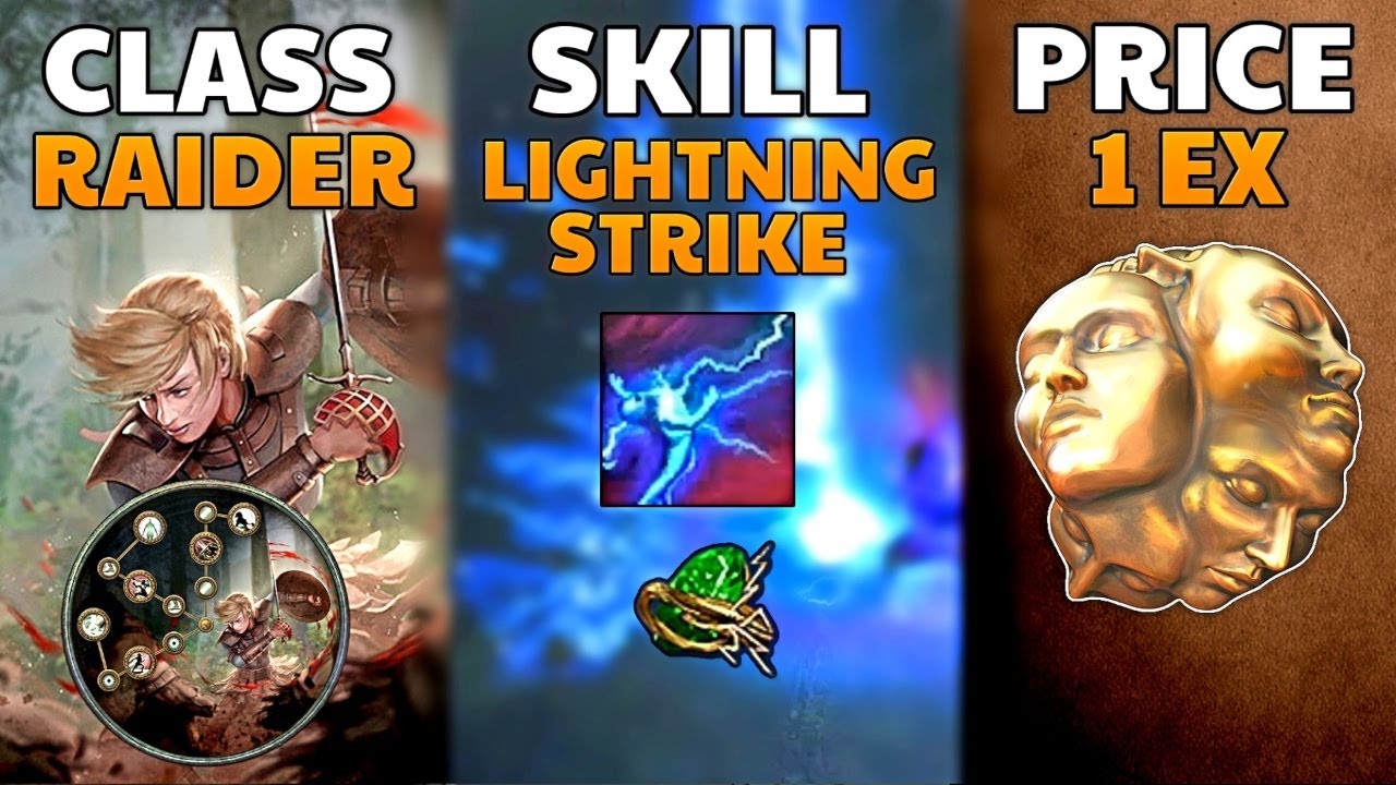 How Works Lightning Strike Raider with 1 Exalted Orb budget? | Path of ...