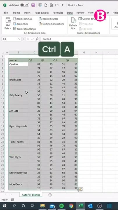 Fill Blank Cells In Excel With Same Text Brainupp Youtube