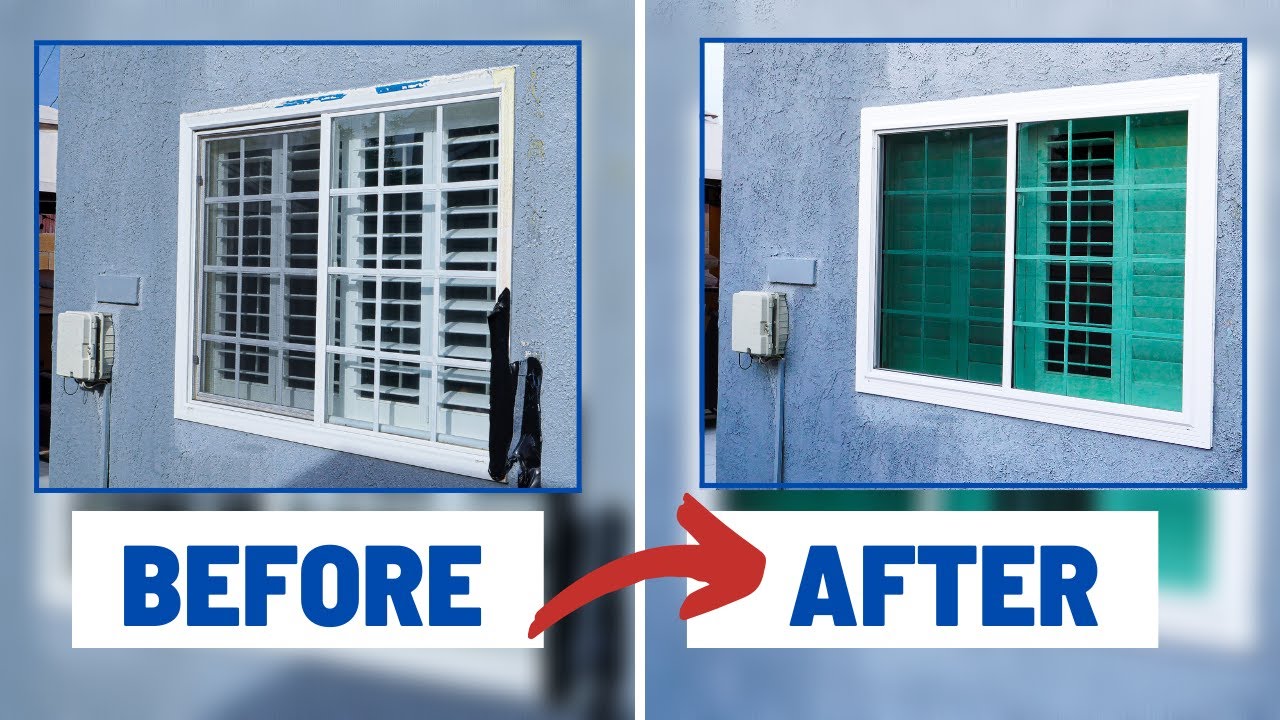 Buena Park Vinyl Windows w/ Anlin Sunshield (Before & After) - YouTube