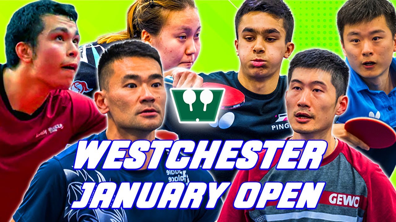 Westchester Table Tennis January Open 2023 Highlights | Ft. Jian Li ...