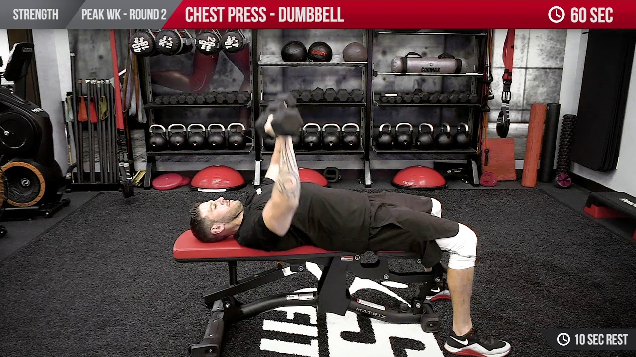 Snap Fitness Evolution Challenge - Peak Week - Strength Workout - YouTube