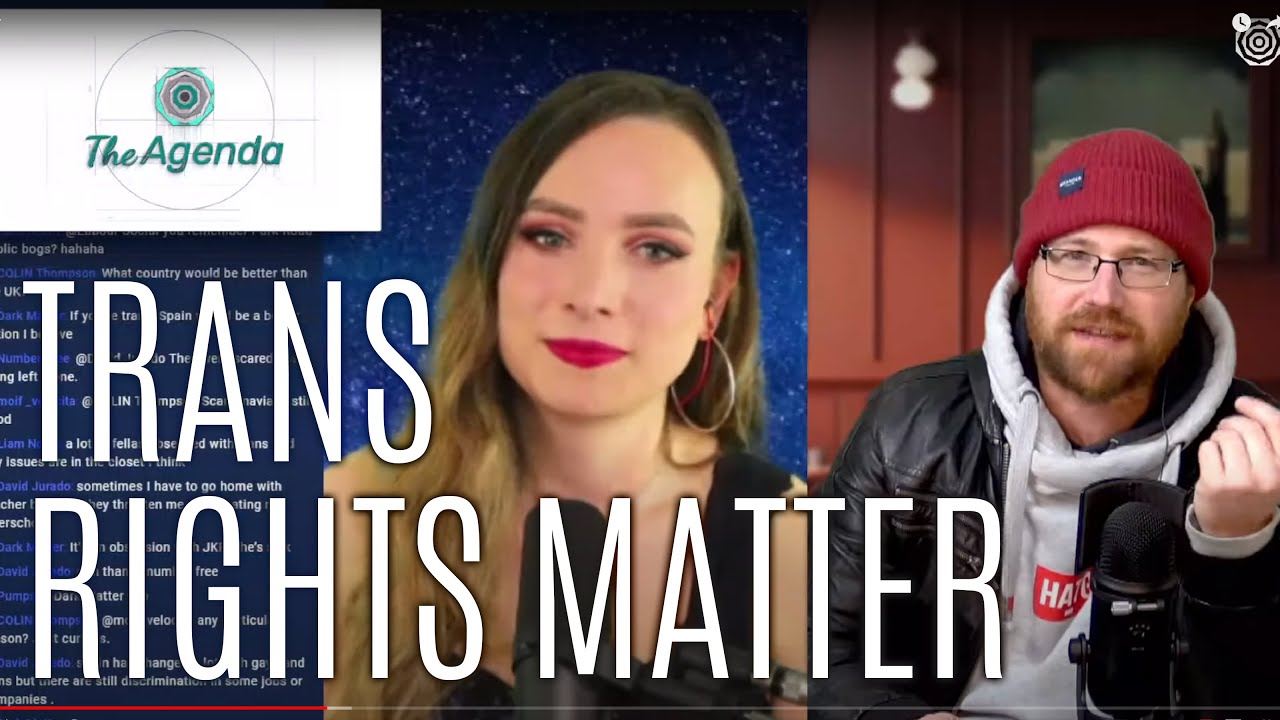 Trans Rights Matter | Katy Montgomerie on The Agenda LIVE - YouTube