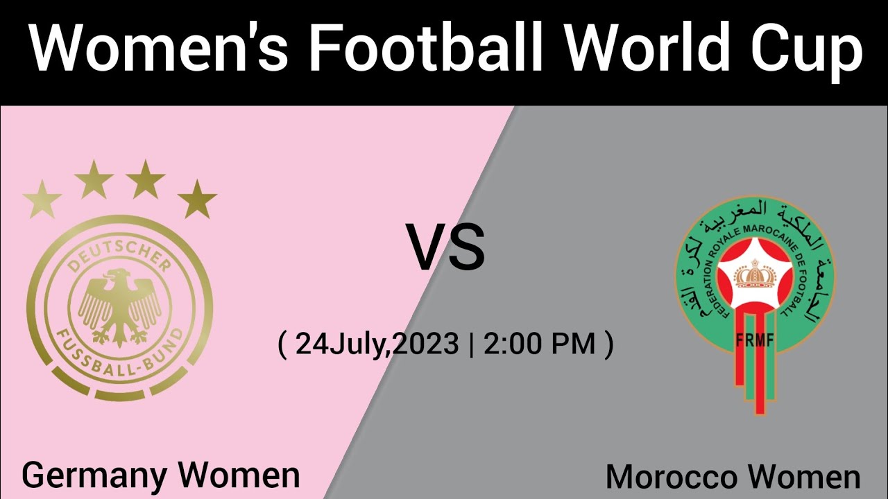 GER-W VS MOR-W Dream 11 Football Match | Germany Women vs Morocco Women ...