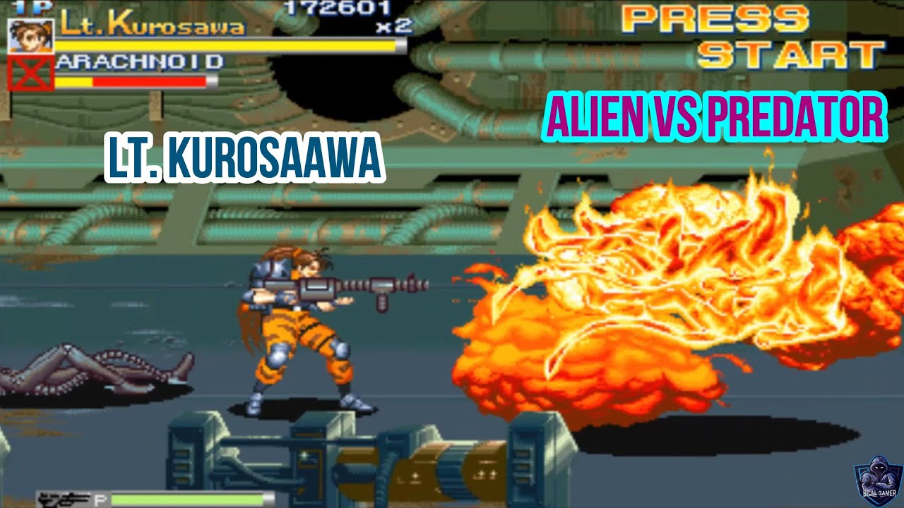 Alien vs. Predator Arcade Completed Gameplay | LT. KUROSAWA | (PC) (HD ...