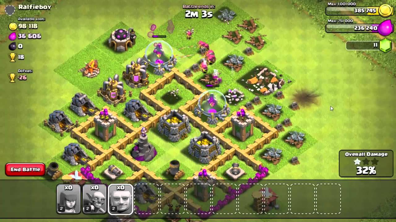 Clash of Clans Raids EP 6 Decent Raid - YouTube