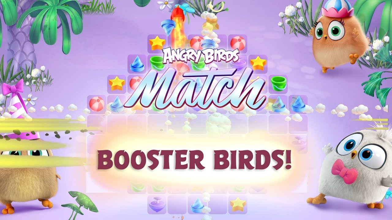 Angry Birds Match | Booster Birds! - YouTube
