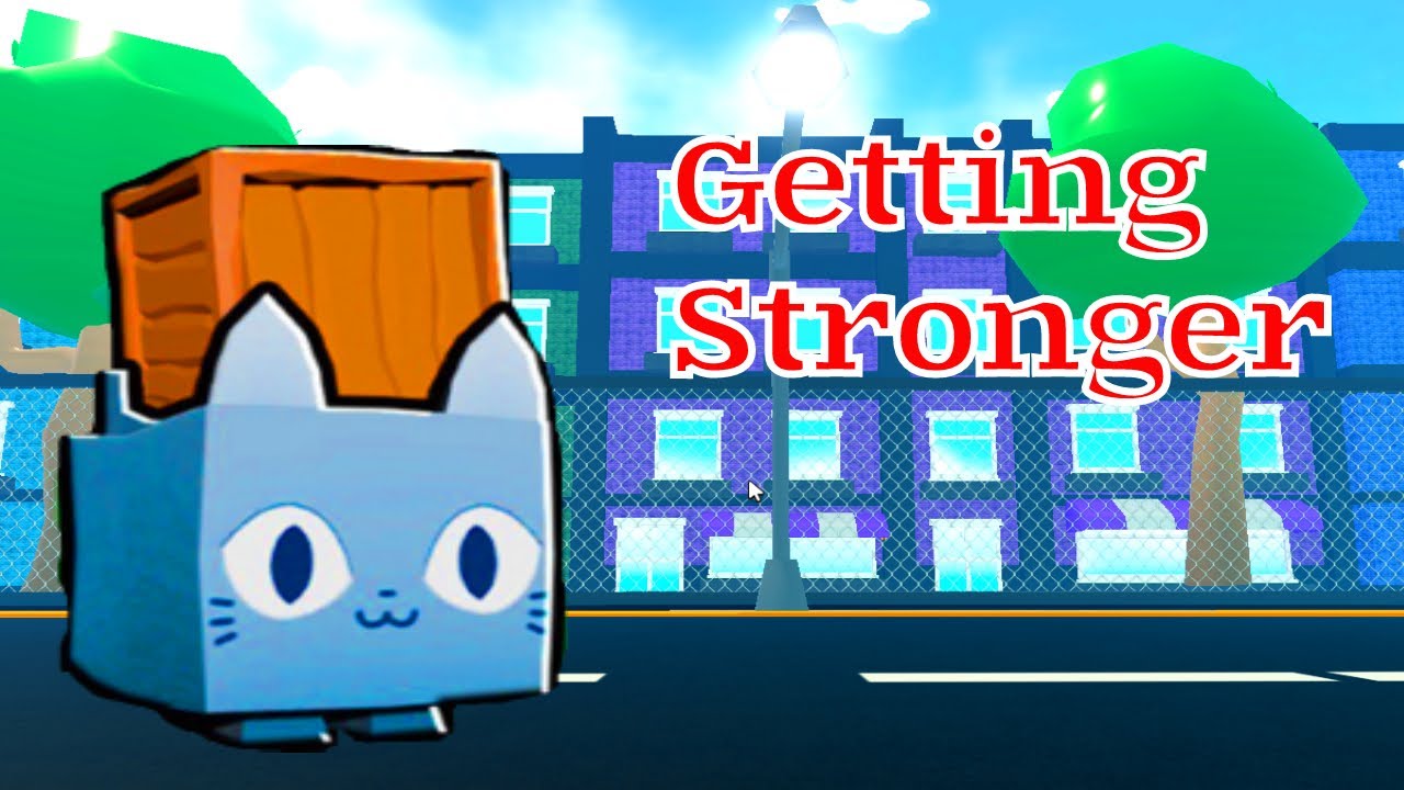Training My Pet In Roblox Strong Pet Simulator - YouTube