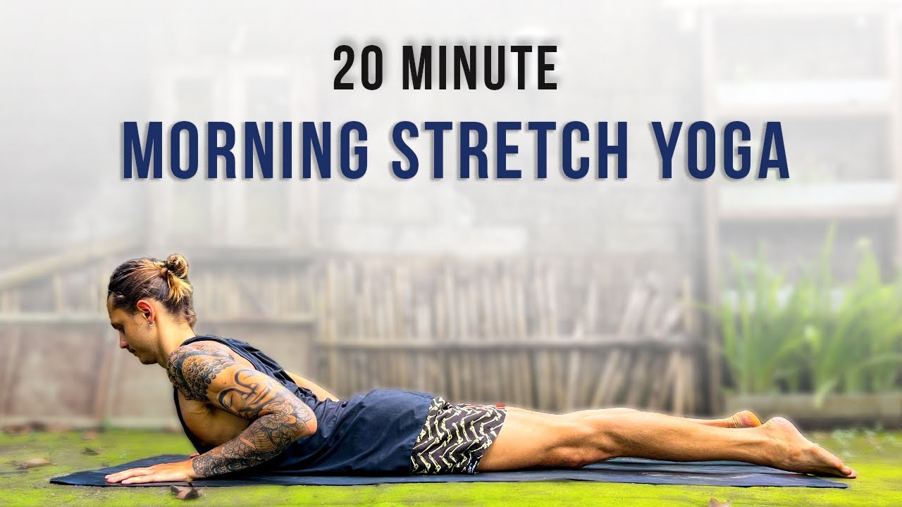 20 Min Yoga Morning Stretch Routine to Start Your Day off Right! - YouTube