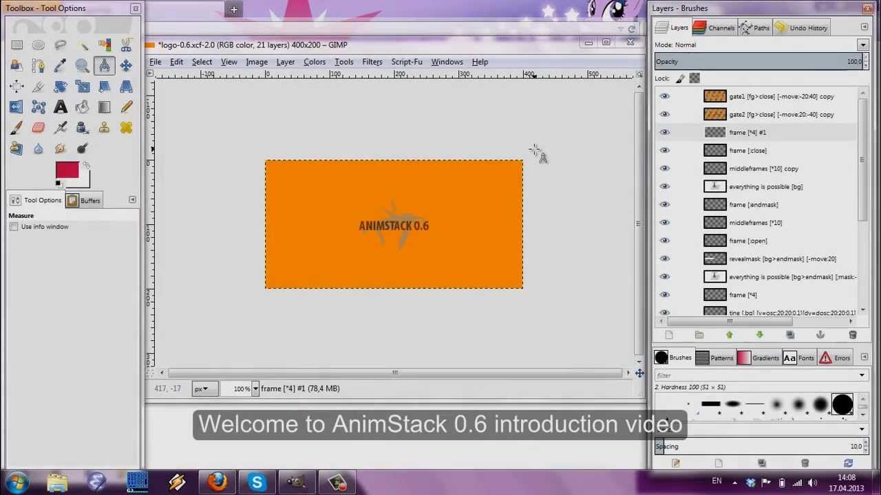 AnimStack 0.6 tutorial (labels, reverse mode, mask) - YouTube