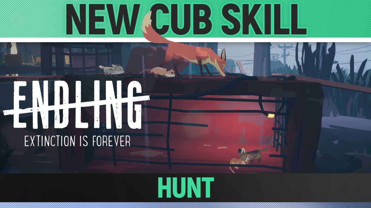 Endling Extinction Is Forever Where To Learn New Cub Skill HUNT Endling Extinction Is Forever Where To Learn New Cub Skill HUNT