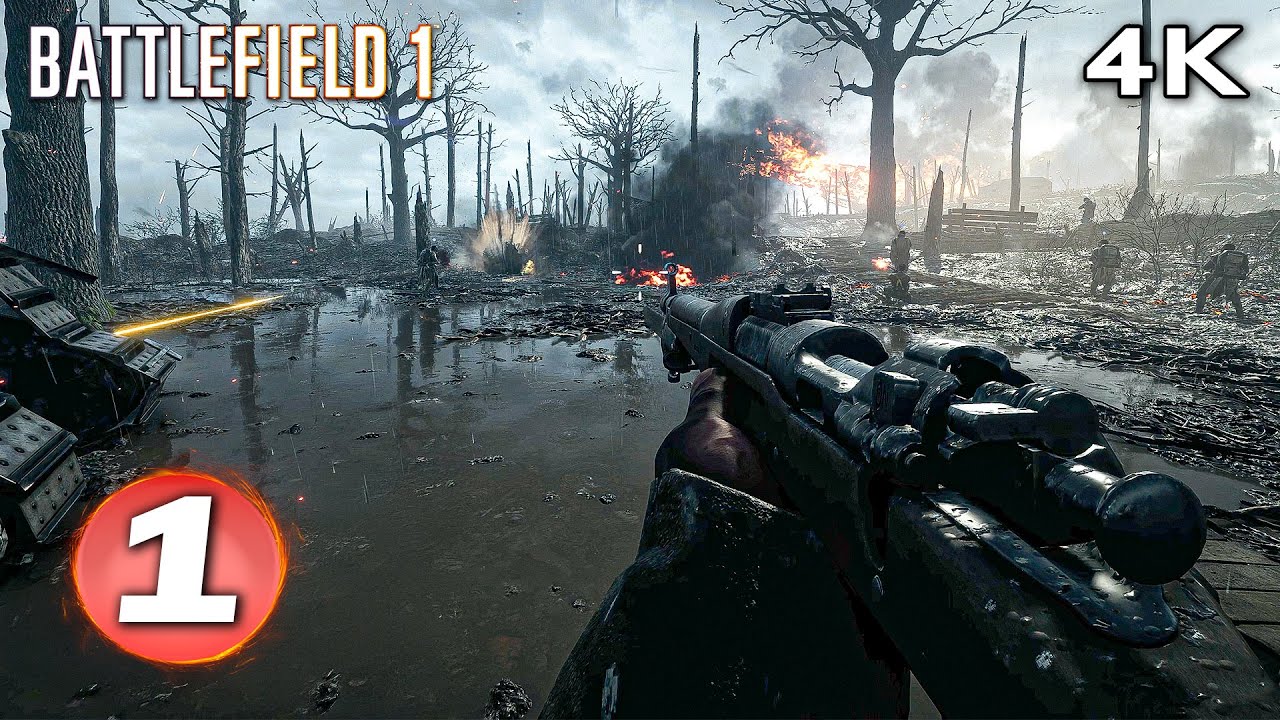 BATTLEFIELD 1 • Part 1 | FULL GAME 4K Walkthrough – No Commentary / PC ...