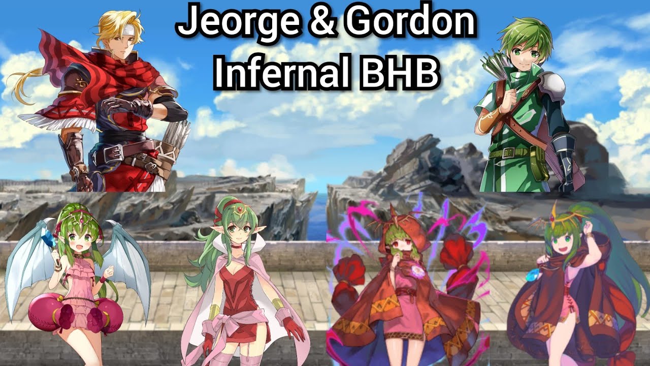Fire Emblem Heroes: Tiki Emblem vs Jeorge & Gordon Infernal BHB - YouTube