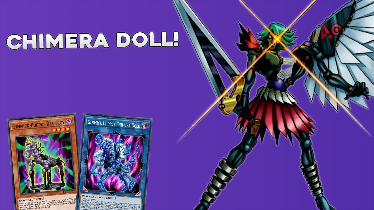 New Gimmick Puppet support! Gimmick puppet Chrimera doll! - Yugioh duel ...