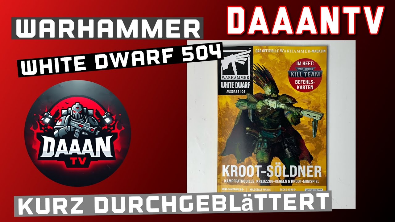 White Dwarf #504 - kurz durchgeblättert - YouTube