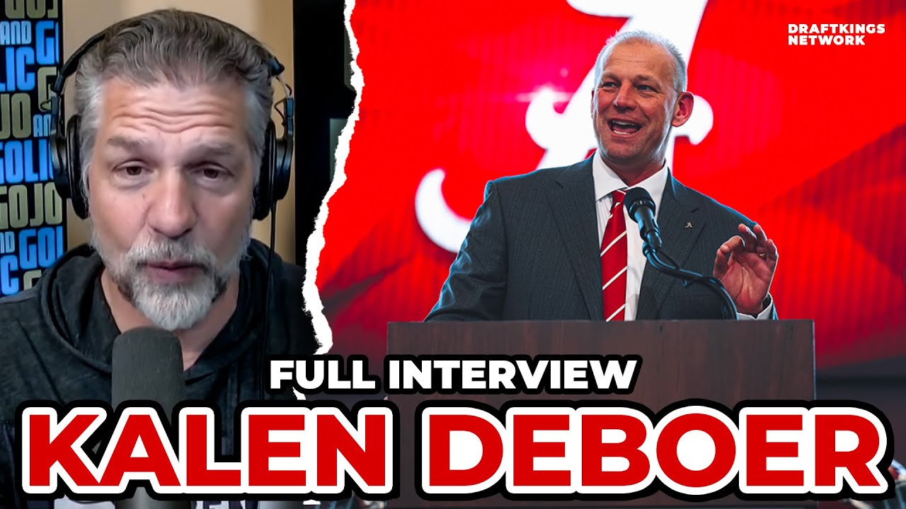 ALABAMA HEAD COACH KALEN DEBOER TALKS UPCOMING SEASON + COLLEGE ...