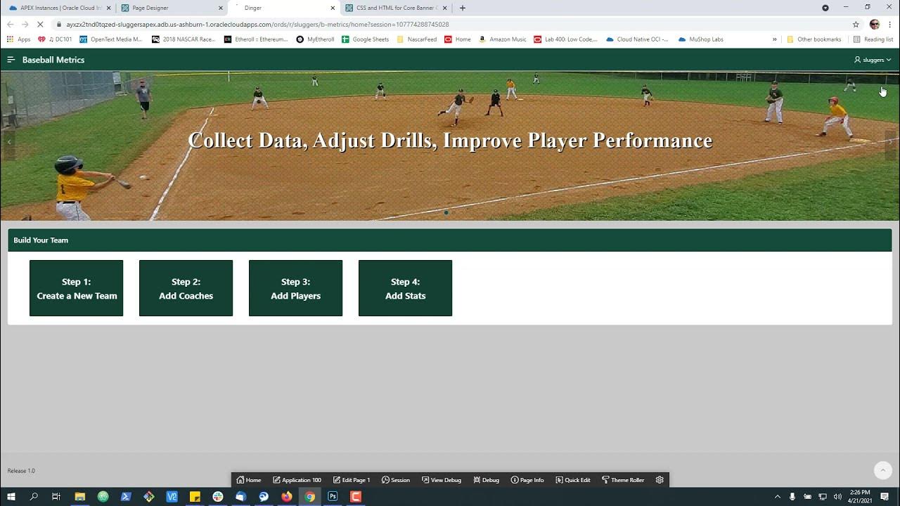 Oracle APEX: How to Create Layered Image Full Screen Carousel Banner - YouTube