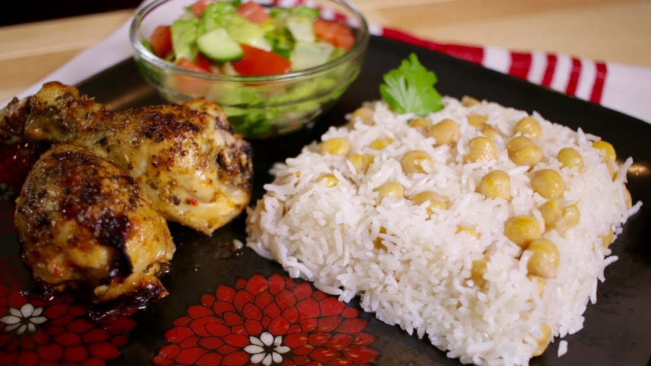 How to make Chickpea Rice / Rizat Khiritmane (Assyrian Food) - YouTube