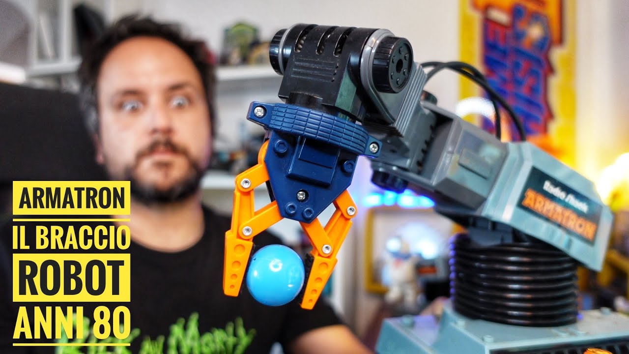 Armatron, il robot giocattolo degli anni 80 - YouTube