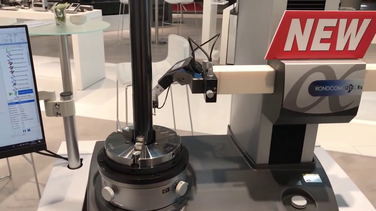 Кругломер Accretech RONDCOM NEX 900 mm - YouTube