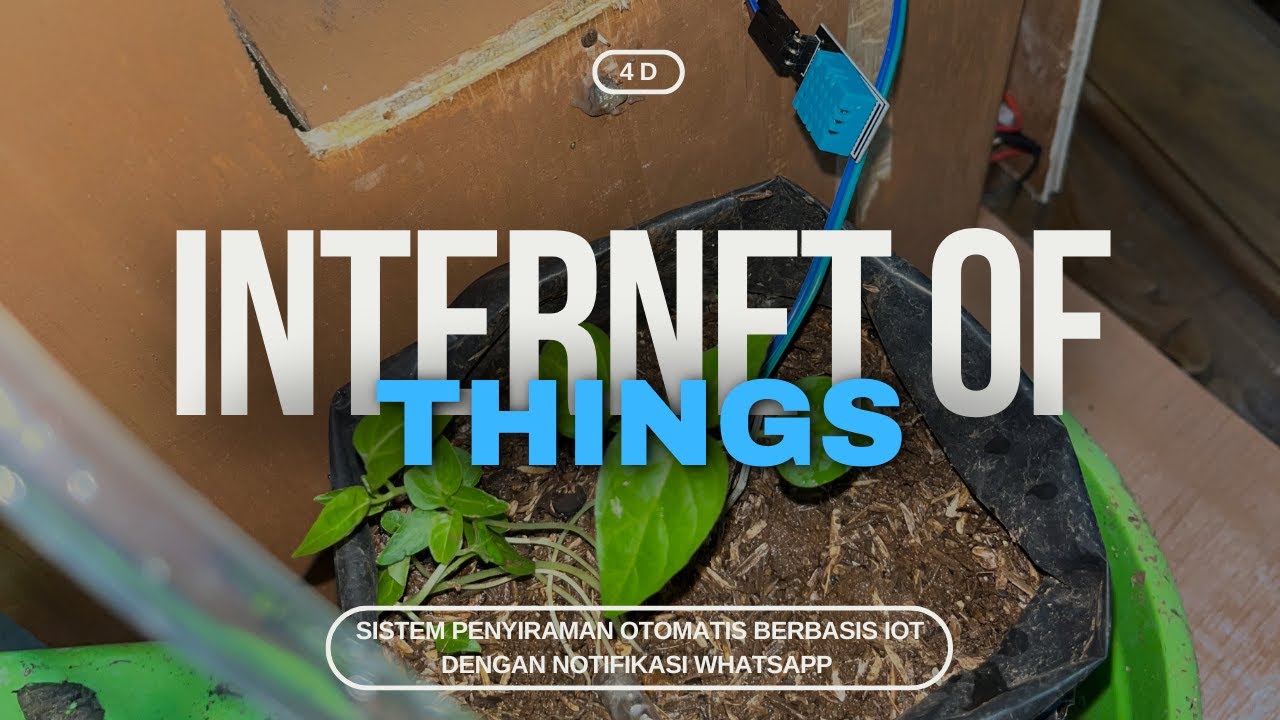 Sistem Penyiraman Otomatis Berbasis IOT Dengan API Whatsapp Dan Aplikasi Blynk - YouTube