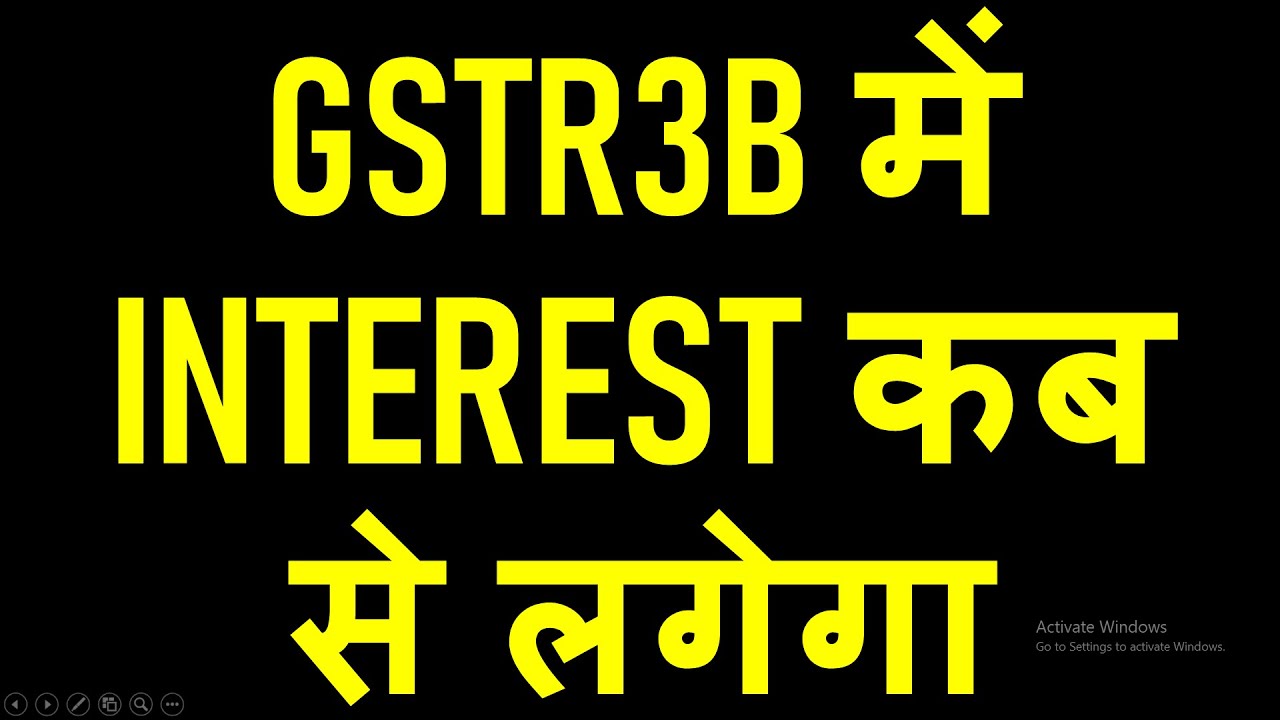 GSTR3B ME KAB SE CALCULATE HOGA GST INTEREST GST INTEREST CALCULATION GSTR3B ME KAB SE CALCULATE HOGA GST INTEREST GST INTEREST CALCULATION