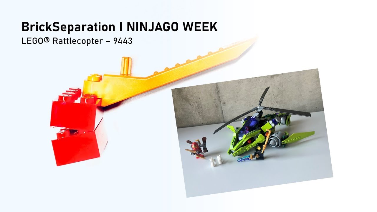 Ninjago Week l Rattlecopter LEGO 9443 l BrickSeparation - YouTube